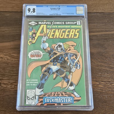 Avengers #196 - Marvel Comics 1980 CGC 9.8 Origin 1st full appearance ...