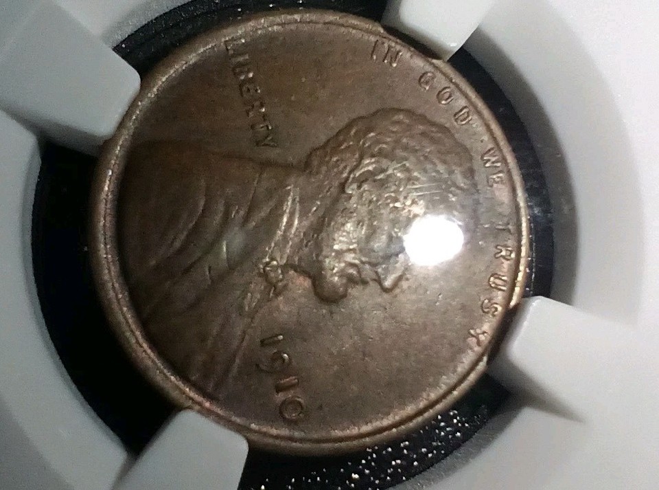1910 1c Lincoln Wheat Cent NGC MS 63 BN with Toning | eBay