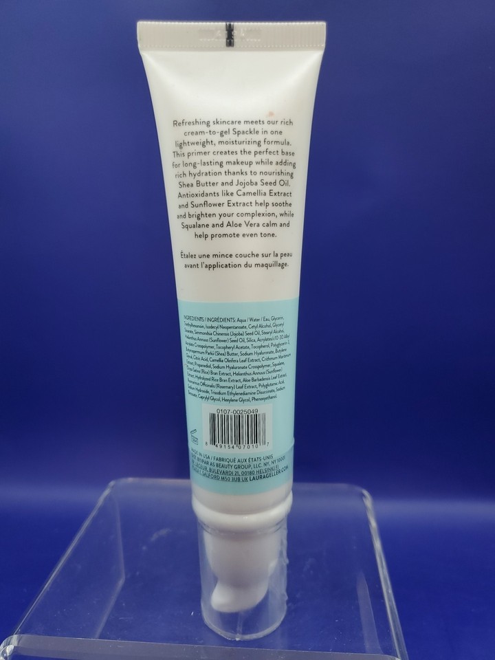 Laura Geller Spackle Skin Perfecting Primer Hydrate Moisturizes 2 fl ...