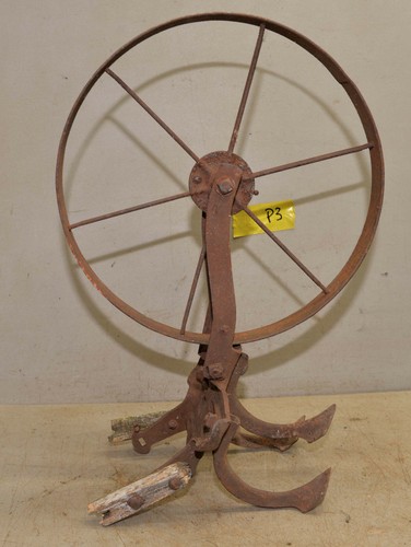 Vintage Planet Jr cultivator single wheel garden tool collectible farm ...