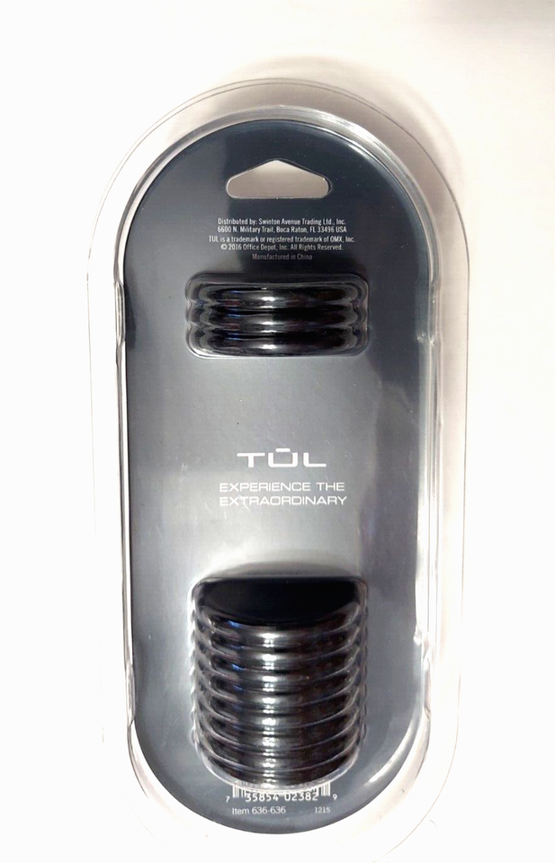 TUL 1.5" Discs Black - 12 Discs - Note-Taking System Discbound ...