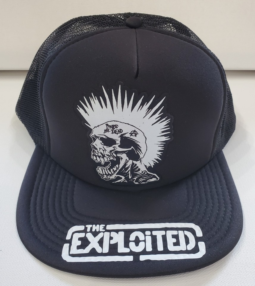 Classic Rock Blues Country Punk 60s 70s White Mohawk Trucker Adjust | eBay