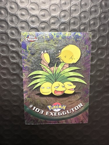 Pokemon Card - Exeggutor #103 - Topps Chrome | eBay