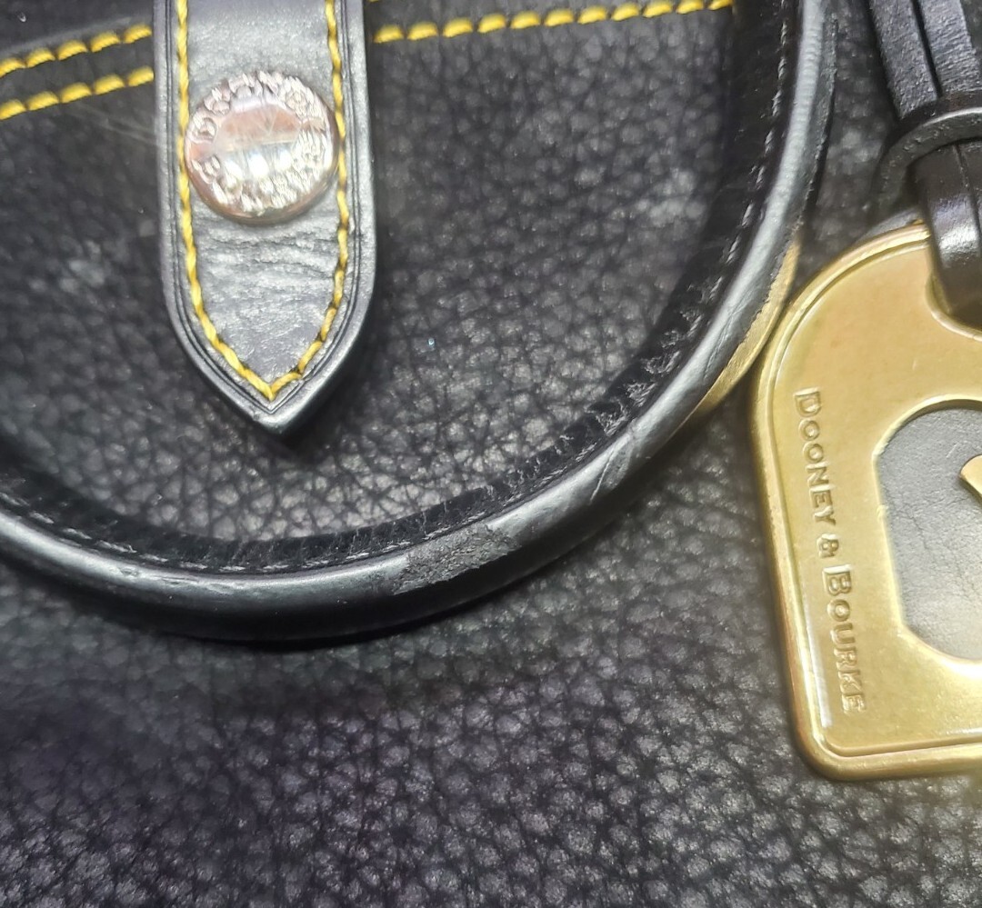 DOONEY & BOURKE TEARDROP FLORENTINE LEATHER HOBO/SHOULDER BAG, VELVETY ...