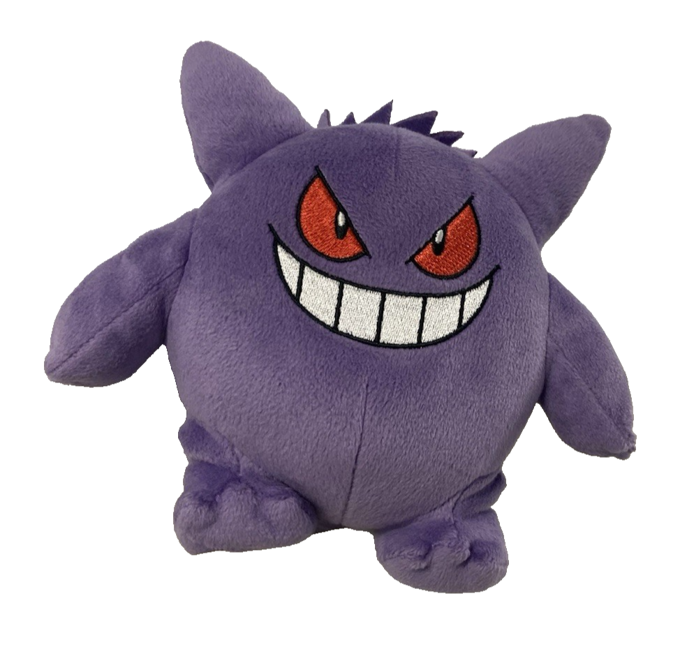 Gengar Pokémon 15” Gangar Purple BAB Plush Doll Toy Plushie Genuine | eBay