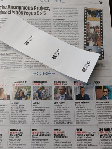 Lee Shulman .The Anonymous Project. Photographie. Article dd Presse ...