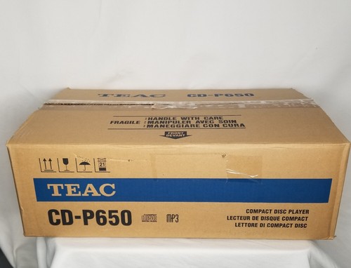 TEAC CD-P650-B CD Player - Black for sale online | eBay