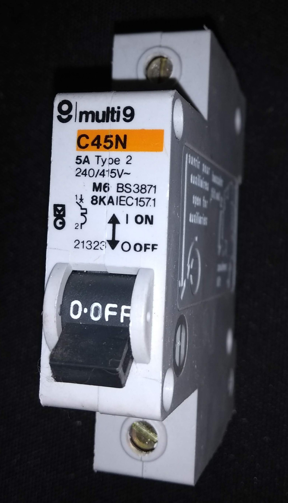 Merlin-Gerin C45N S.P MCB 60A, 32A, 20A,15A,10A, 5A, All Type 2 M6 & M4 ...