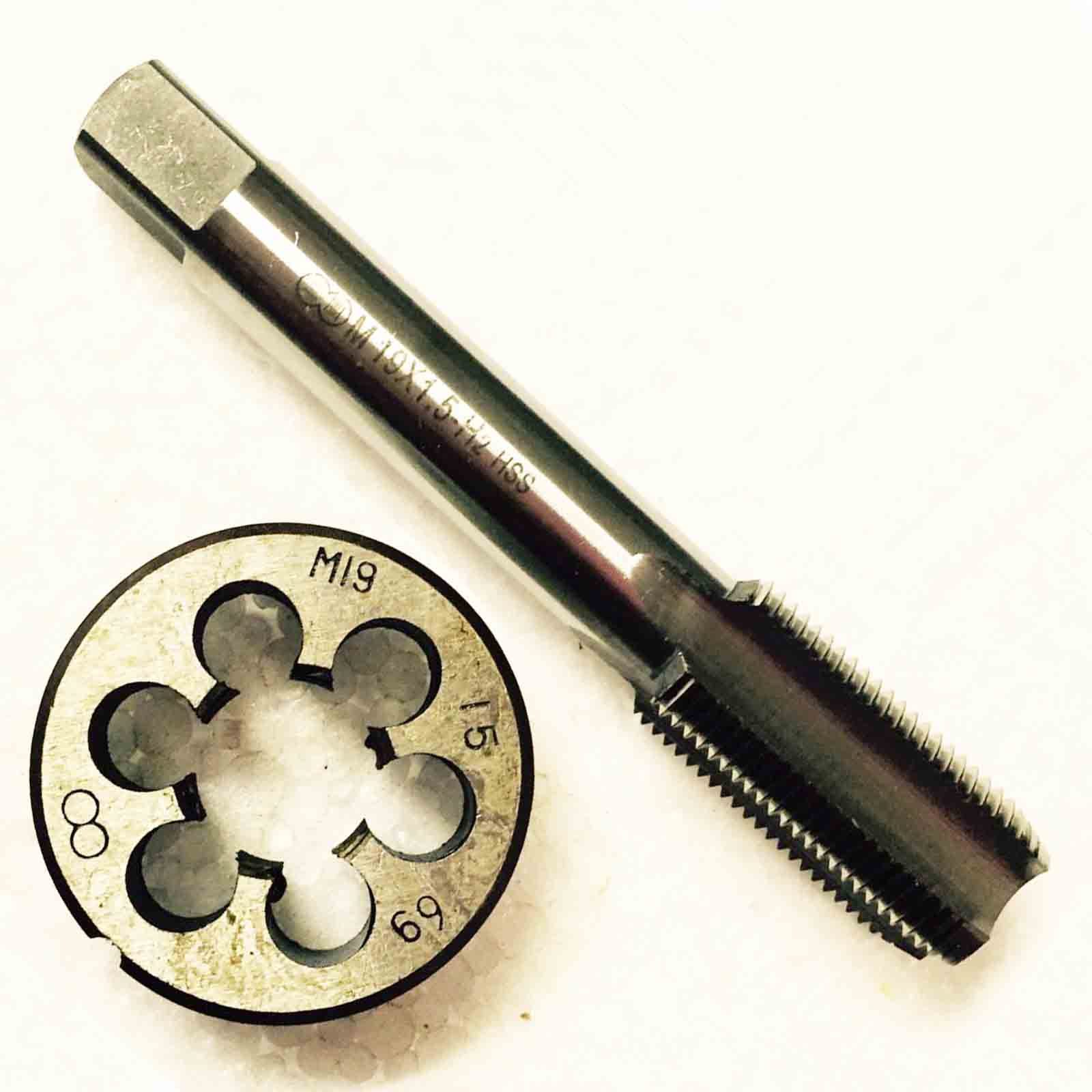 HSS M19 × 1.25 mm Plug Tap Die Threading Tool for Machine | eBay