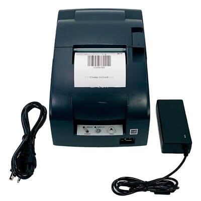 Refurbished Epson TM-U220B Pos Kitchen Receipt Printer Serial ...