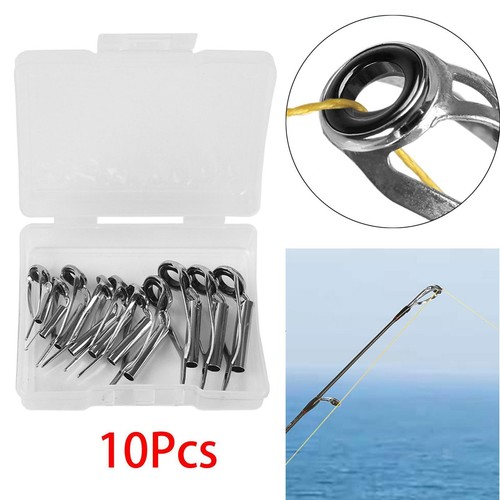 10Pcs Rod Tip Repair Kit Mini Accessories for Freshwater Saltwater Rod ...