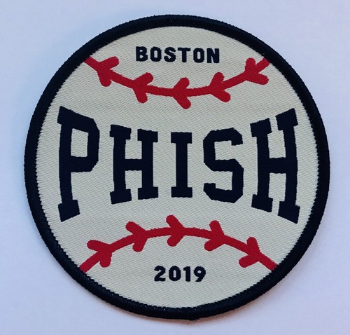 Phish Patch fenway park 2019 boston concerts baseball style pop up new ...