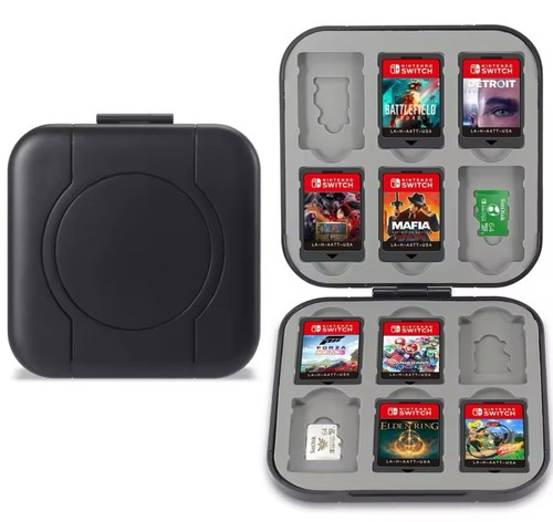 12 In 1 Switch Game Card Storage Case Magnetic Switch Game Card Box ...