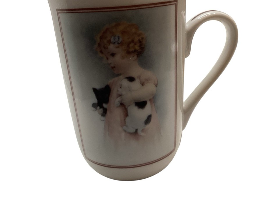 Bessie Pease Gutmann Friendly Enemies 10oz Collector's Coffee Mug NEW ...