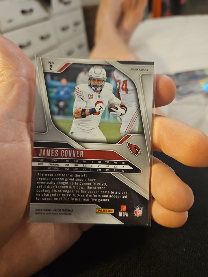 2024 Panini Prizm - James Conner #2 Silver Prizm | eBay