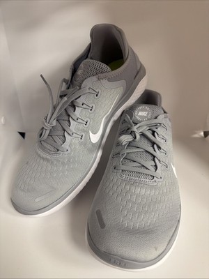 NEW Nike Free RN 2018 Shoes Wolf Grey White Running Training 942836-003 ...