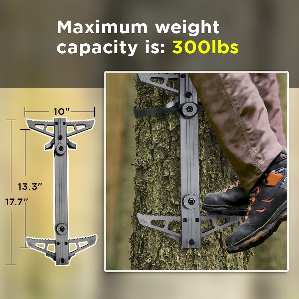 Aluminum Hunting Climbing Stick Lightweight Hunting Climbing Step Non ...