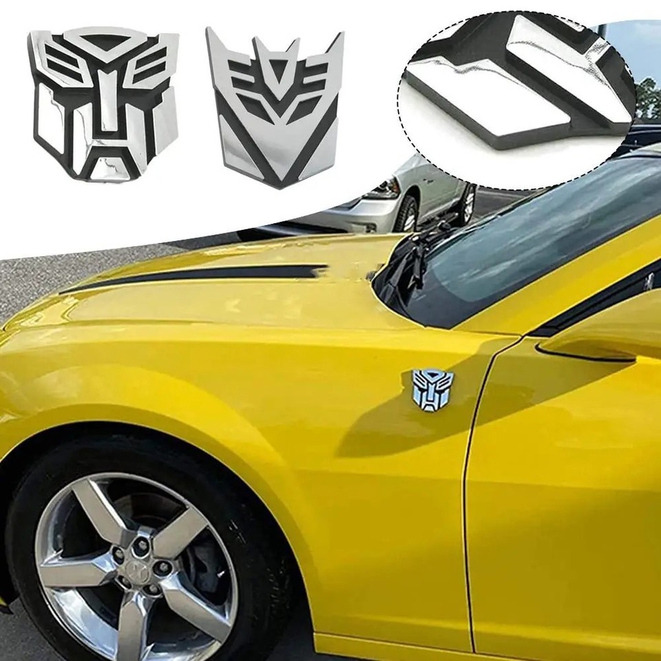 3D Autobot Logo Sticker Transformers Emblem Badge Graphics Decal Car ...