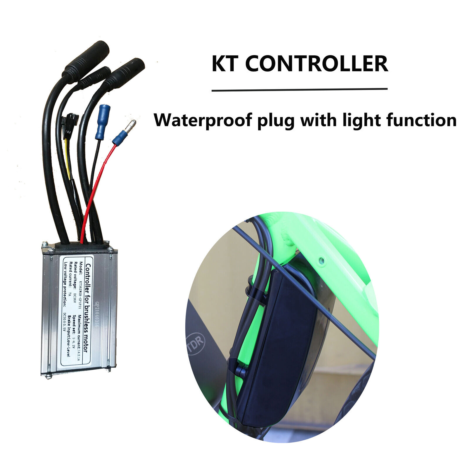 TDR 36V 250W EBIKE CONVERSION KIT WATERPROOF ELECTRIC BIKE 26INCH WHEEL ...