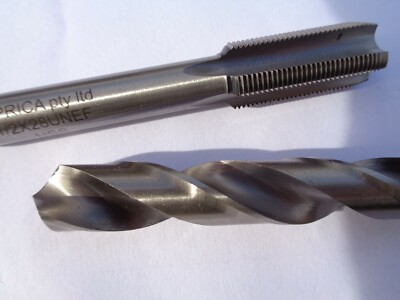 1/2 X 28 tpi UNEF Tap Special Thread INTERMEDIATE & Drill HSS | eBay ...