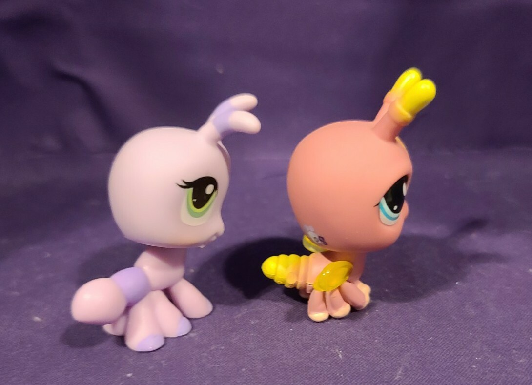 Authentic Littlest Pet Shop 1933 1308 Firefly Special Edition Purple ...