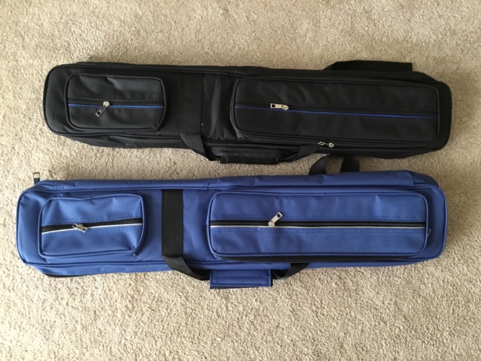 3x4 pool cue case red or black | eBay