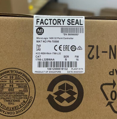 New AB 1766-L32BWAA / C MicroLogix 1400 32 Pt Controller 1766L32BWAA US ...