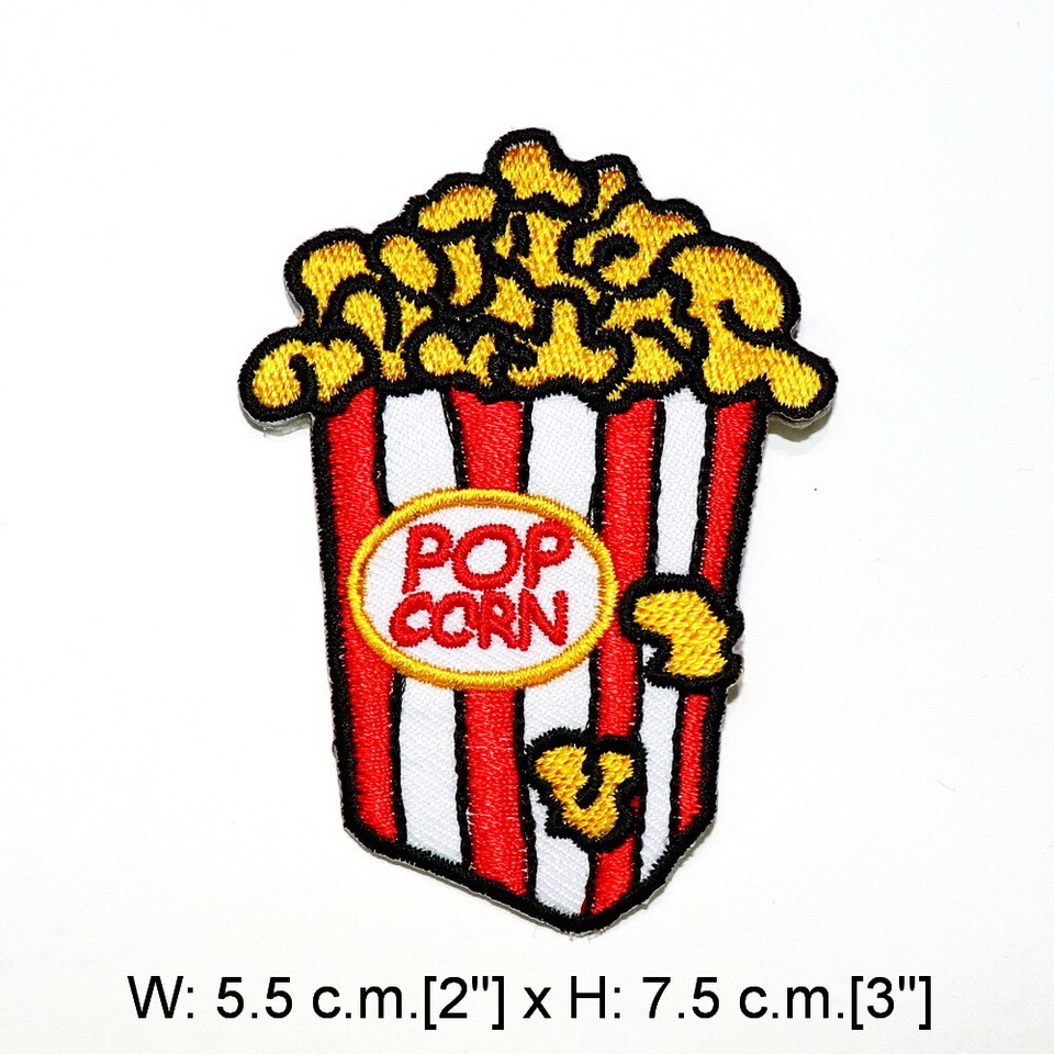 Fast Food Patch Funny Kids Cartoon Artwork Emblem for DIY Craft Iron on ...
