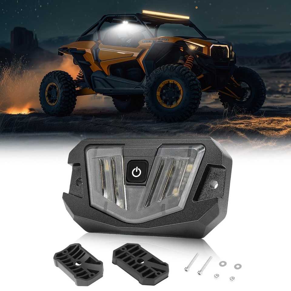 LED Interior Light UTV LED Dome Light 12V for UTV Can-am Polaris RZR ...