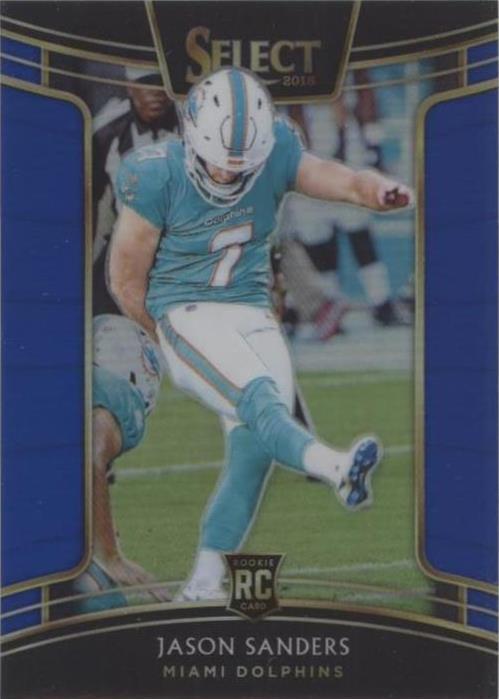 2018 Panini Select - Concourse Jason Sanders #48 Blue Prizm /175 (RC ...