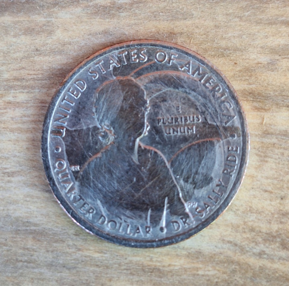 2022 P Error Quarter Very Rare Sally Ride | eBay