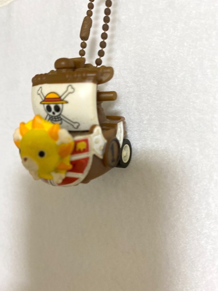 Thousand Sunny One Piece Mini Figure Mascot Strap Bandai Shueisha From ...