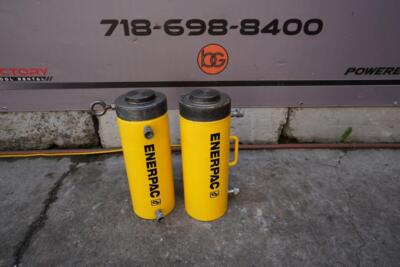 Enerpac 150 ton Cylinders 13 inch stroke Double Acting Set of 2. Nice ...