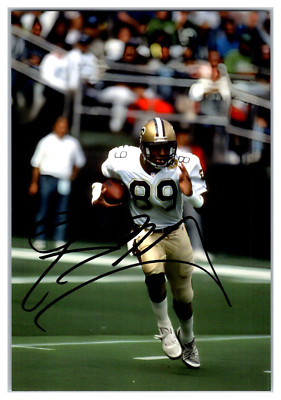 Quinn Early New Orleans Saints Hand Signed 4x6 Photo TC46-7503 | eBay