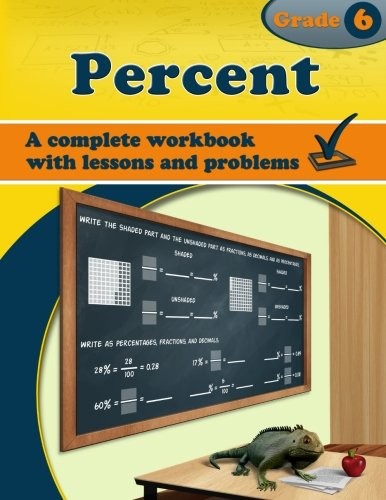 PERCENT: GRADE 6 WORKBOOK By Maria Miller **BRAND NEW** 9781533160515| eBay