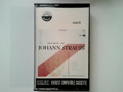 Johann Strauss Music Cassette 3123 Everest Label Dolby Stereo | eBay