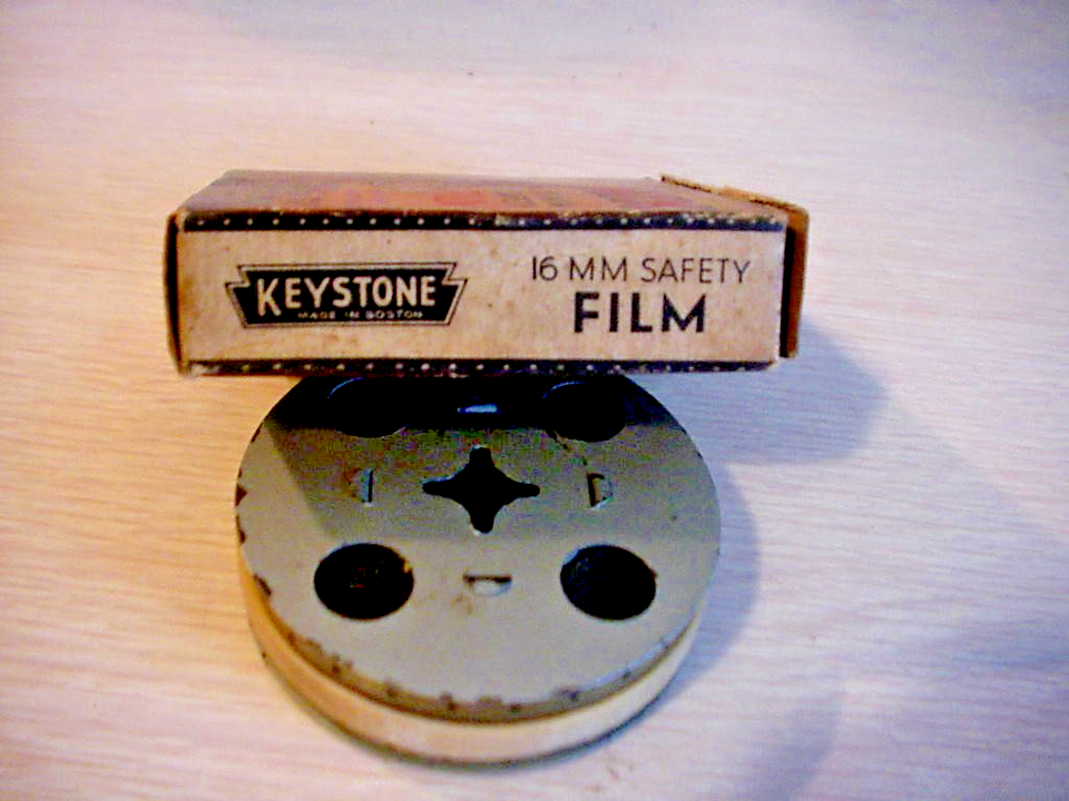 VINTAGE 1920'S TOM MIX IN THE HASTY EXIT 16 MM SAFETY FILM IN ORIGINAL ...