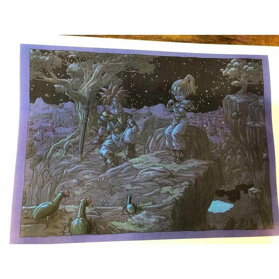Chrono Trigger Illustration A Chrono Trigger A4 01 | eBay UK