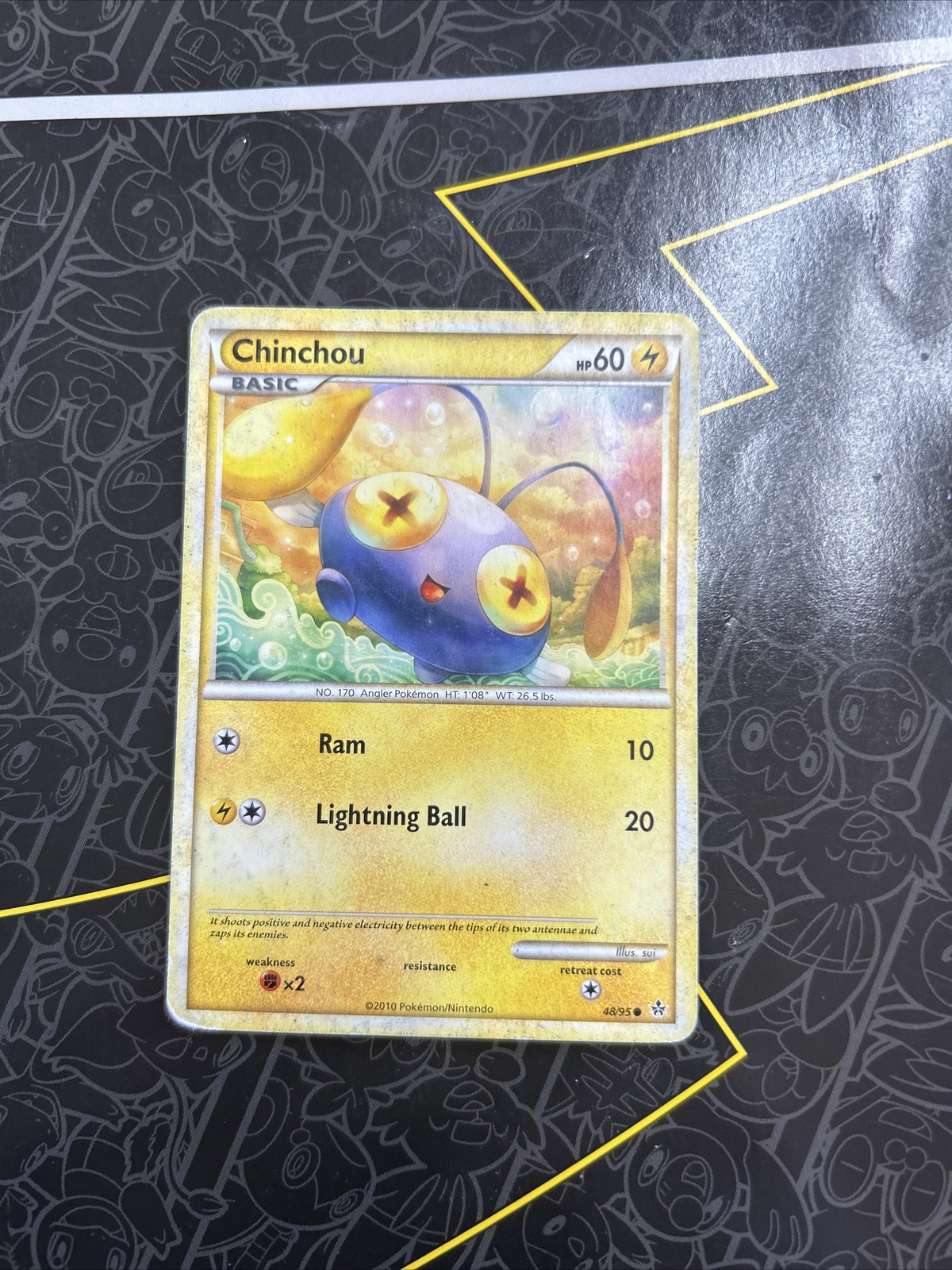 Pokemon Trading Card - Unleashed: Chinchou 48/95 D1 | eBay
