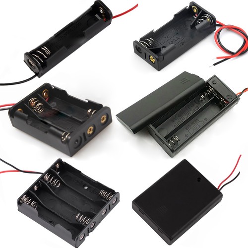 AAA Battery Holder Box Case 1x 2x 3x 4x DIY For Battery Multi Choice ...