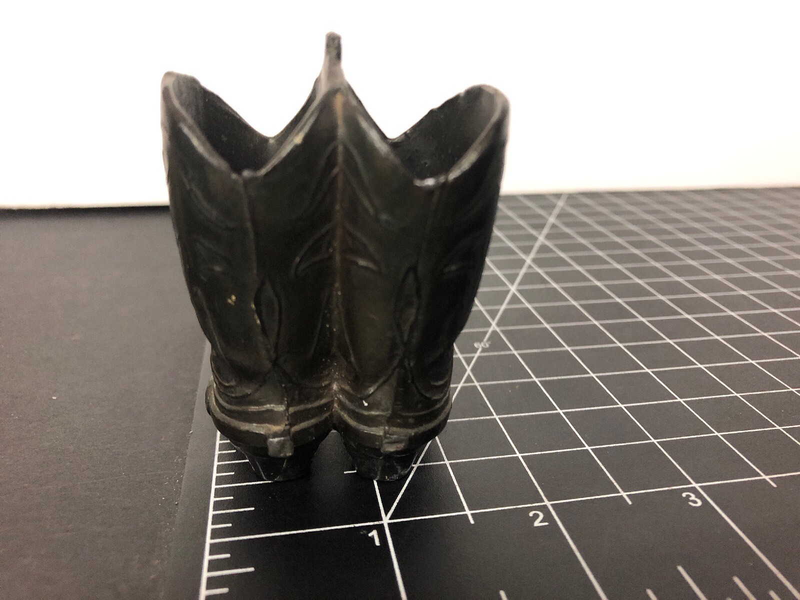Trophy Craft Miniature Cowboy Boots Figurine Copper 2.5” Paperweight | eBay