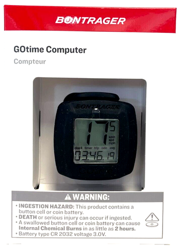 Trek Bontrager Gotime Wireless Bicycle Computer 425309 Brand New ...