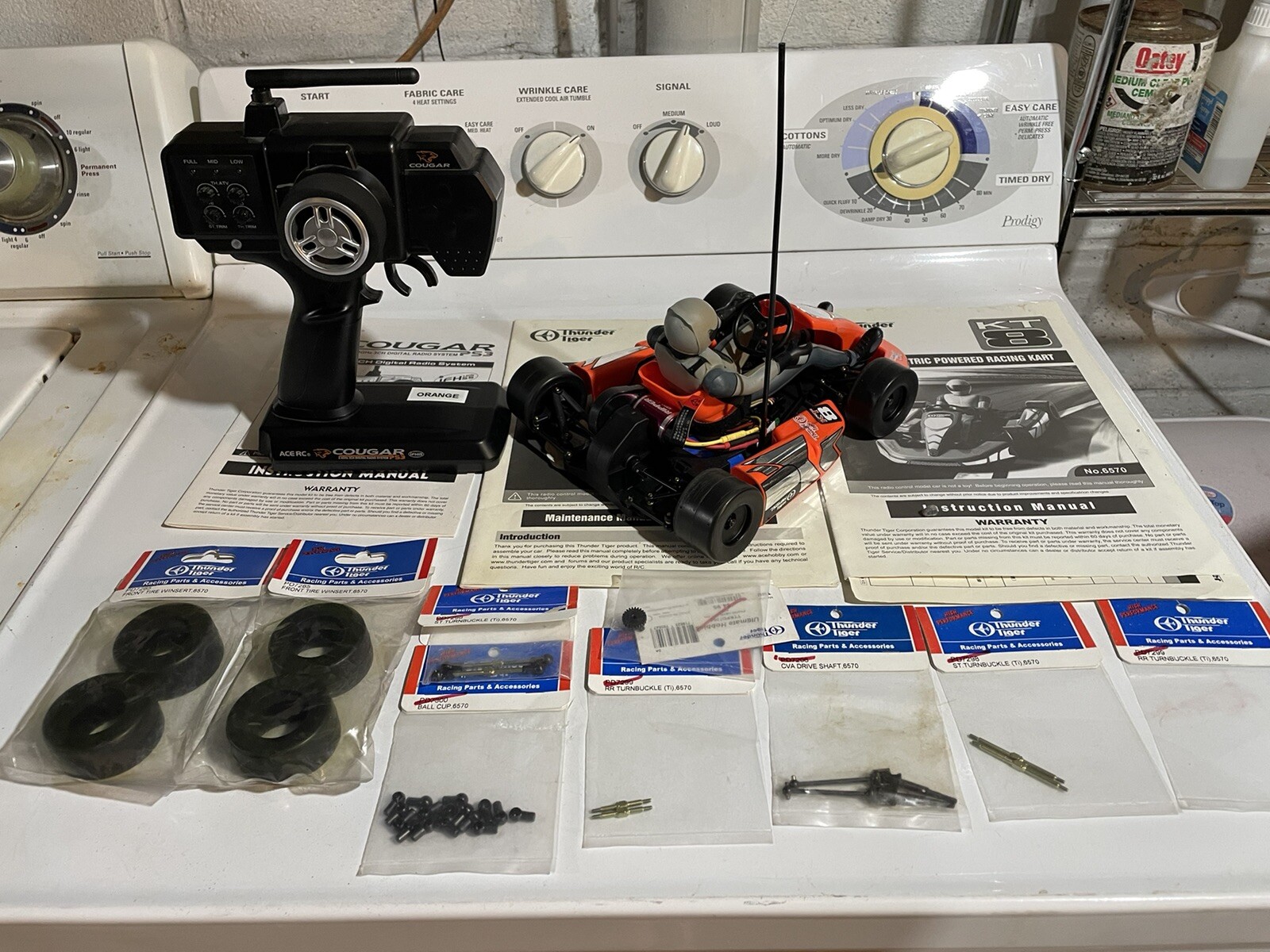 Thunder Tiger KT8 RC Go Kart | eBay