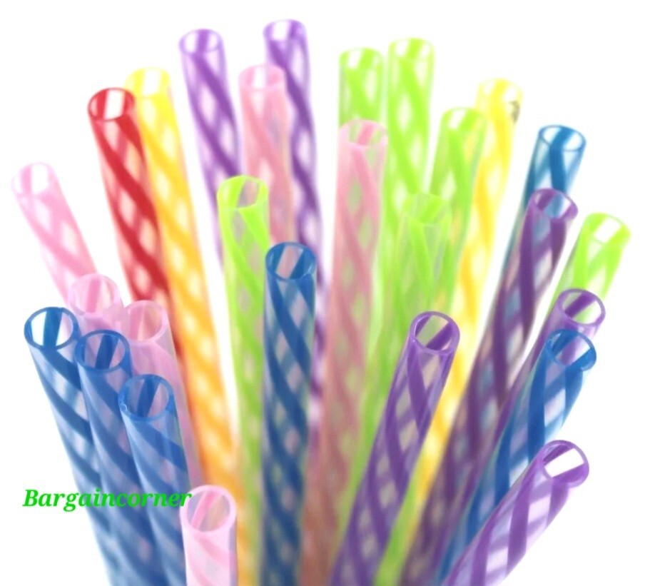 Reusable Straws Washable (PR) Drink Straws BPA-FREE Hard Straws ...