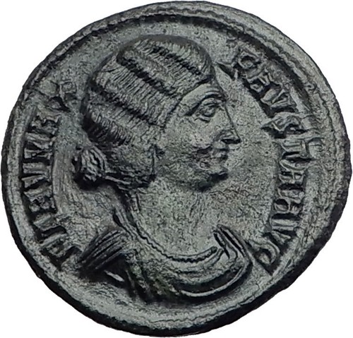 FAUSTA Constantine the Great Wife 324AD Authentic Ancient Roman Coin ...