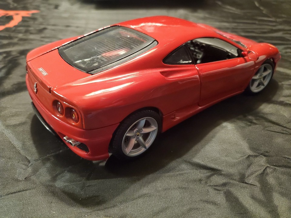 Hot Wheels Ferrari 360 Modena 1:18 Red Diecast Model Car No Box | eBay