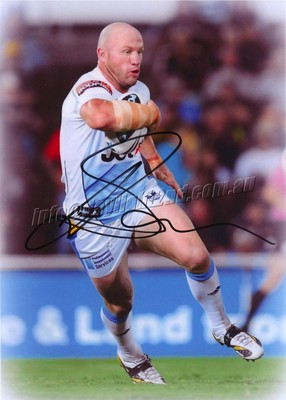 Signed Gold Coast Titans NRL 28cm x 18cm Photo - Luke Bailey - Proof ...