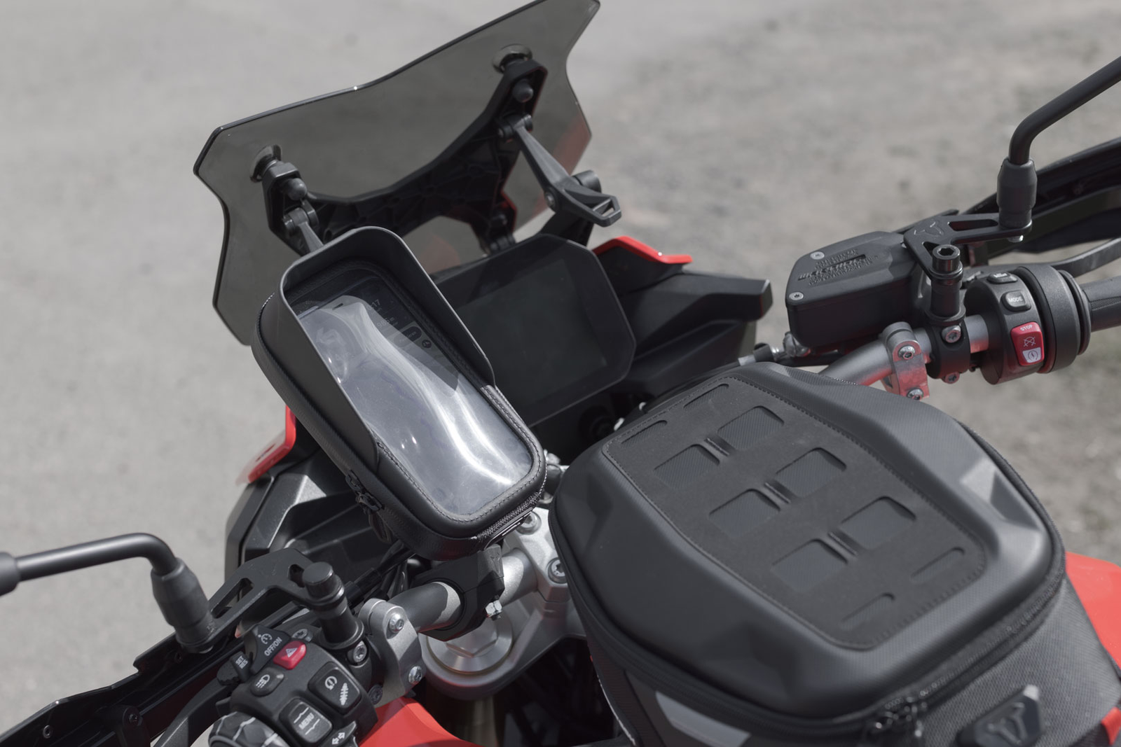 SW-MOTECH GPS.00.308.35100 GPS PHONE CASE KIT HONDA CMX 500 ABS REBEL ...