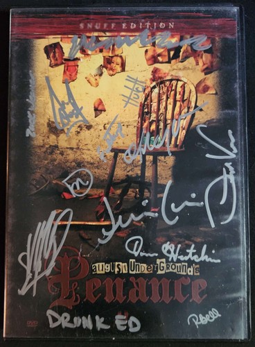 AUGUST UNDERGROUND PENANCE DVD RARE SIGNED #825 TOETAG SPECIAL LIMITED ...
