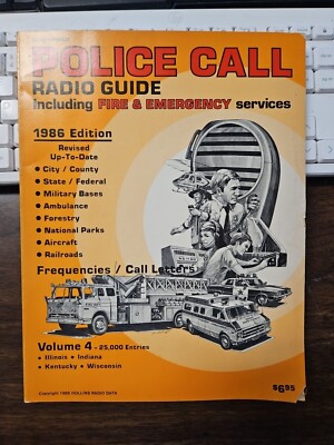 Radio Shack Police Call Frequency Guide 1995 Edition Volume 4 | eBay
